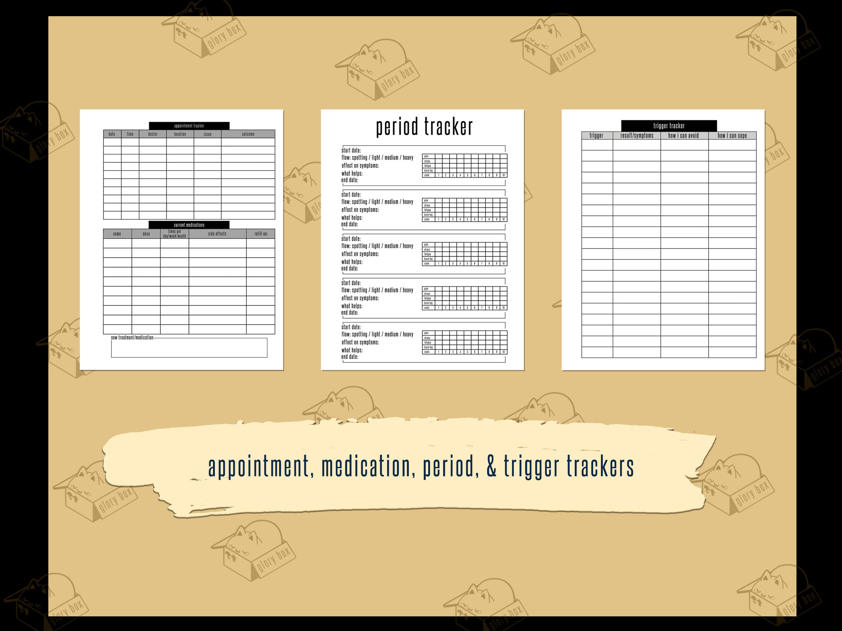 Printable Chronic Illness Tracker Planner: IBD Edition (ulcerative ...