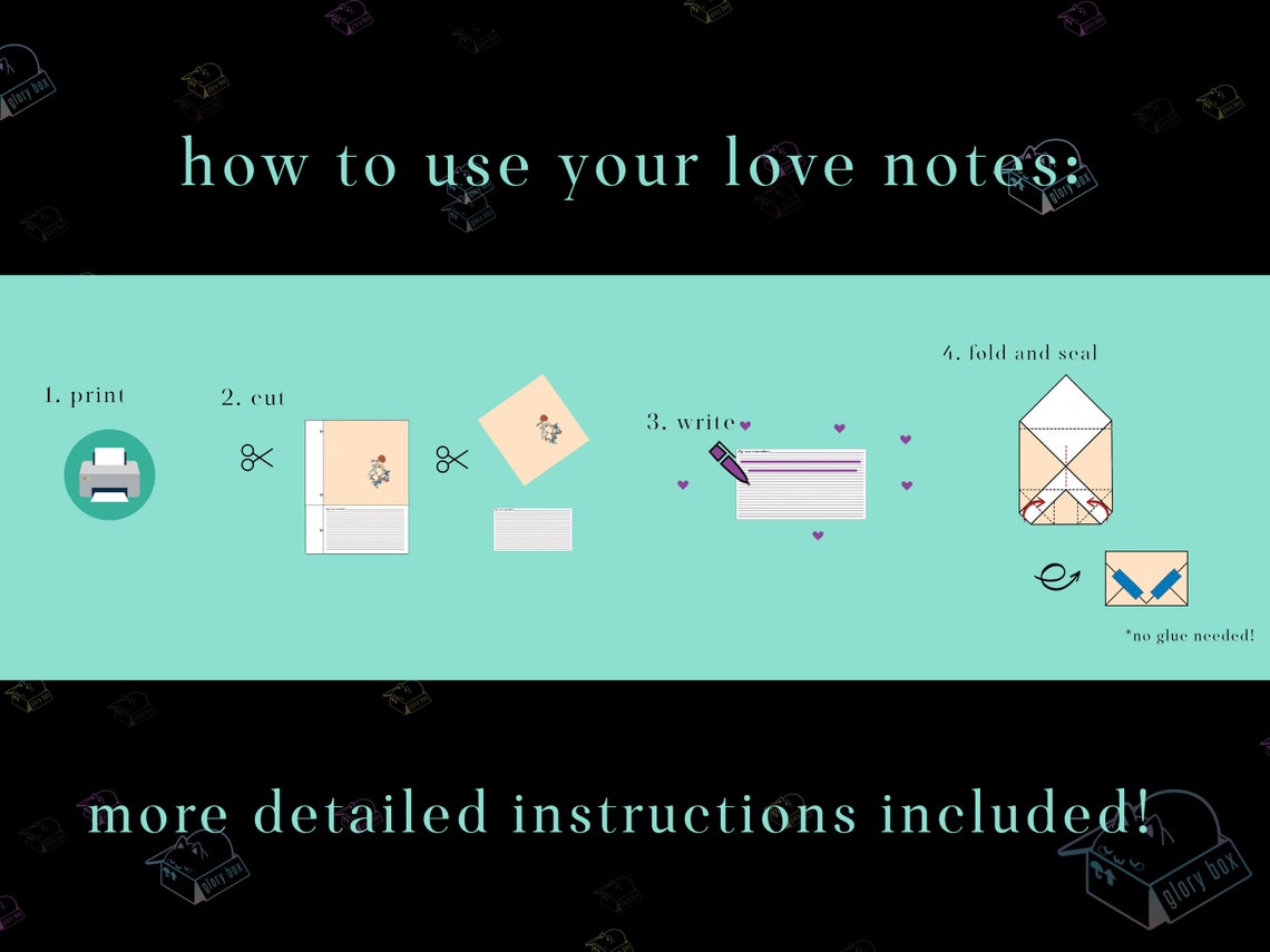 Printable Love Notes moons Fun Cute Romantic Gift for Him - Etsy