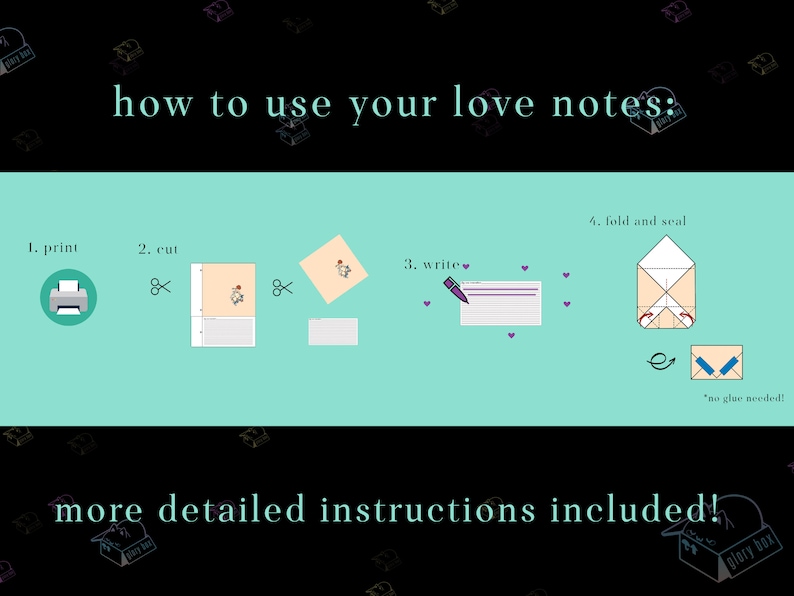 Printable Love Notes (regency) Fun Cute Romantic Gift for Him, Her ...