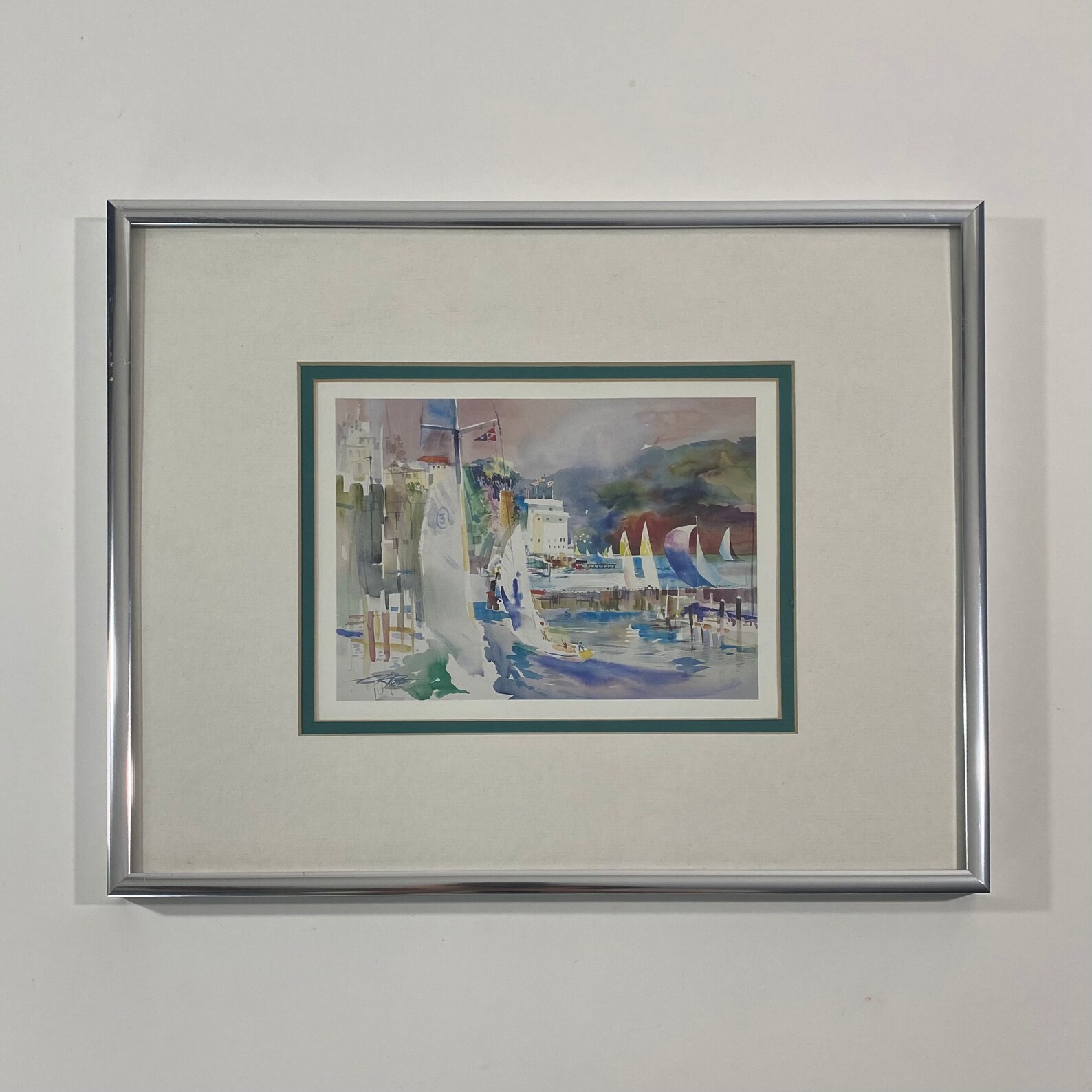 Fine Art Print by Ira Roberts of Beverly Hills Framed Coastal Boat ...