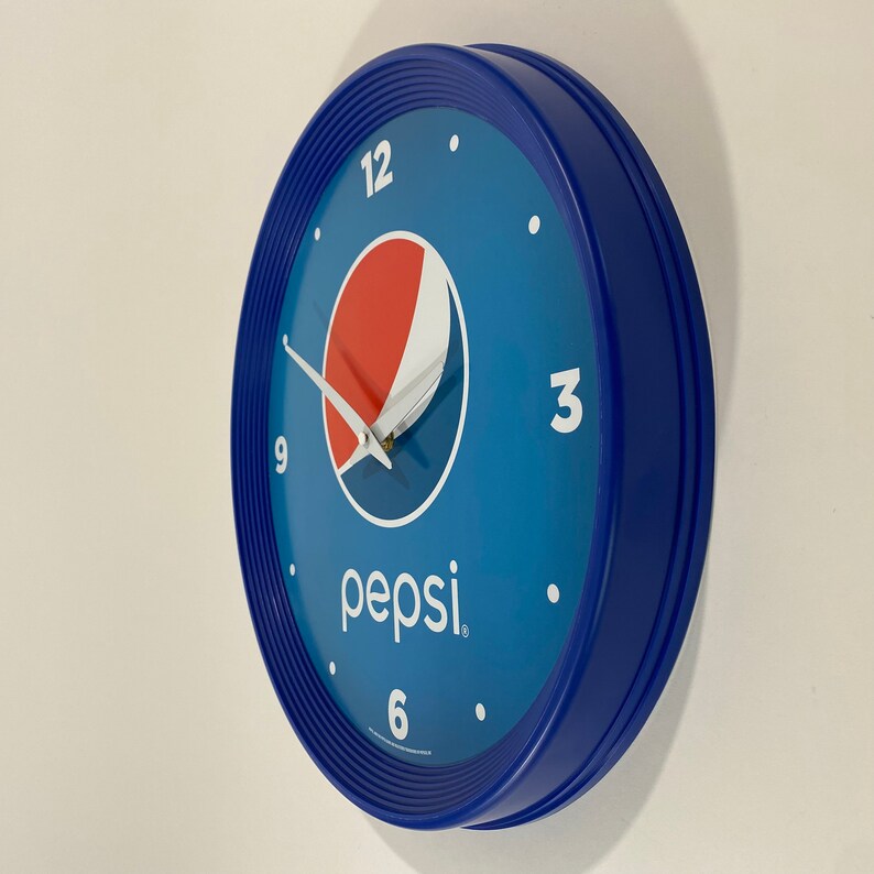 Pepsi Wall Clock 15 Pepsi Cola Restaurant Advertising Vintage - Etsy