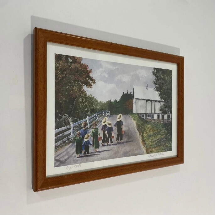 Eric Mohn Signed Print september Limited Edition 1541 of 1900 / Watercolor Print Coming Home ...