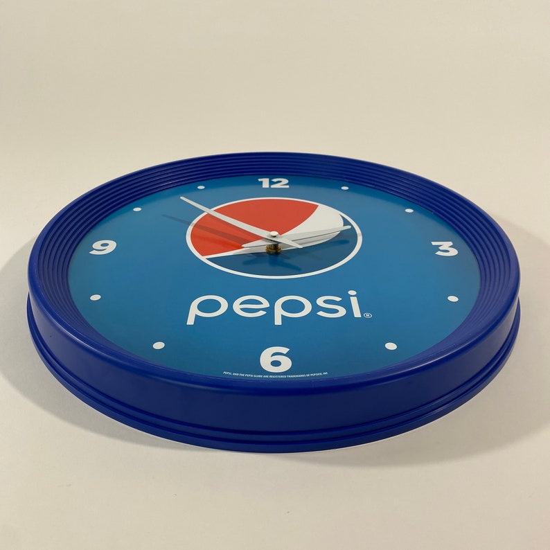 Pepsi Wall Clock 15 Pepsi Cola Restaurant Advertising Vintage - Etsy