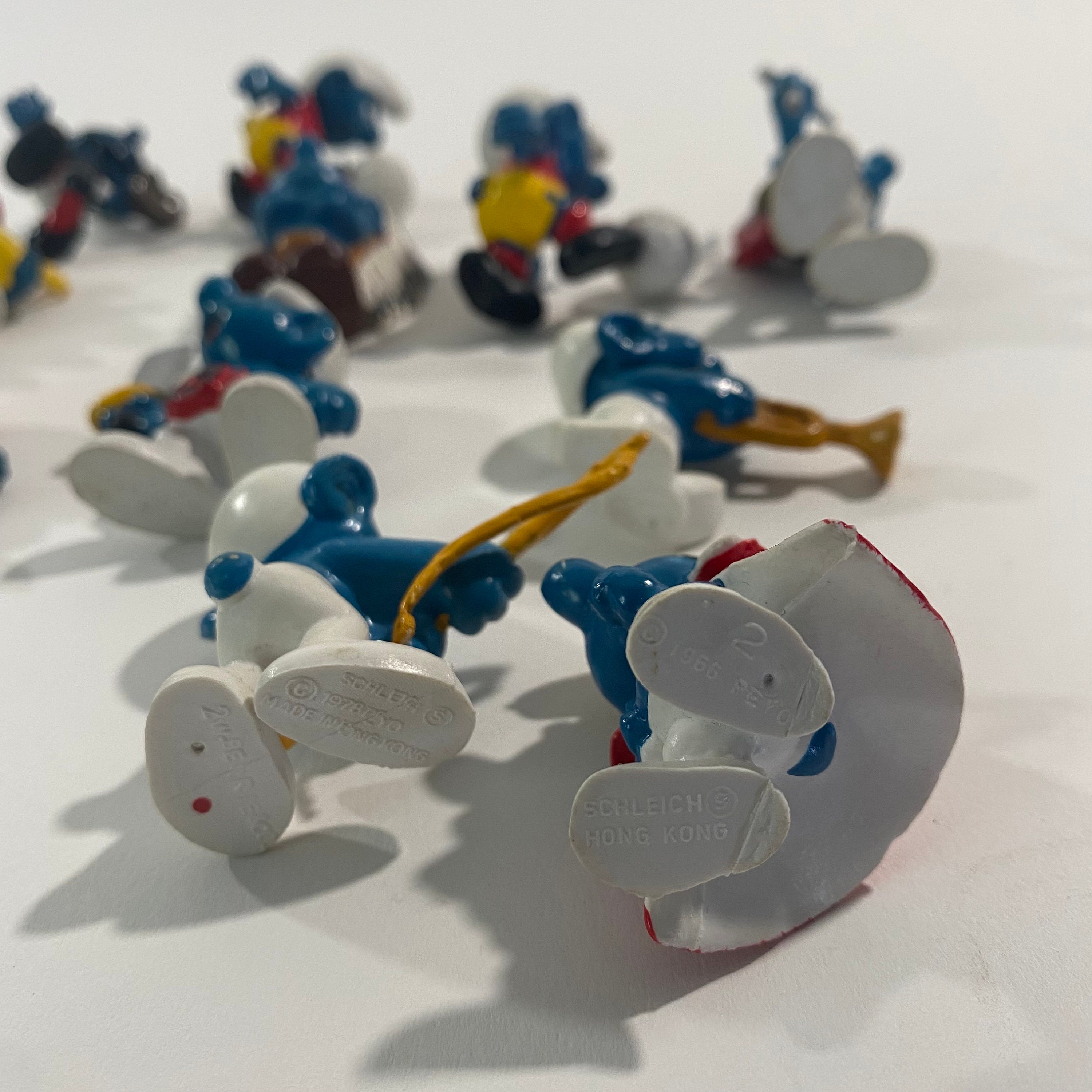 Lot of 11 Vintage Smurf Figures, 1960s 70’s 80’s RARE Collectibles Toys ...