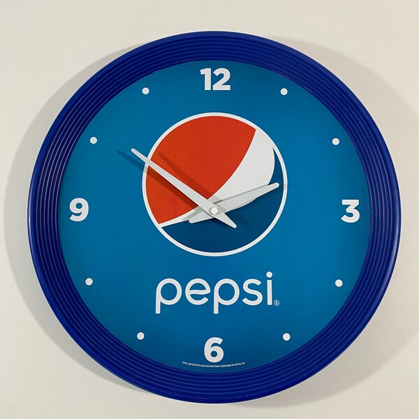 Vintage Pepsi Clock - Etsy