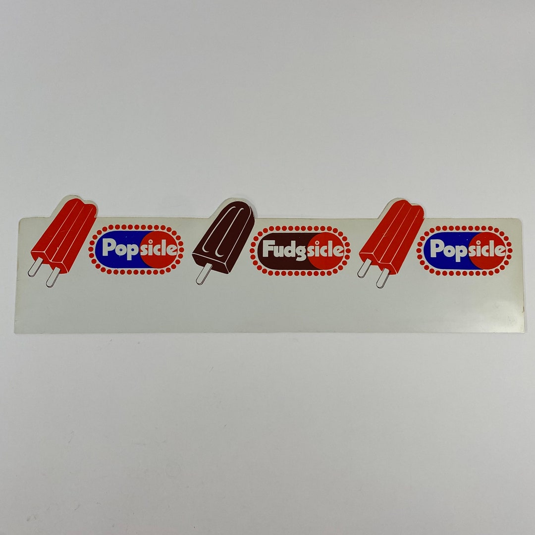 Vintage Popsicle Original Advertisement Fudgsicle Wall Art Store ...