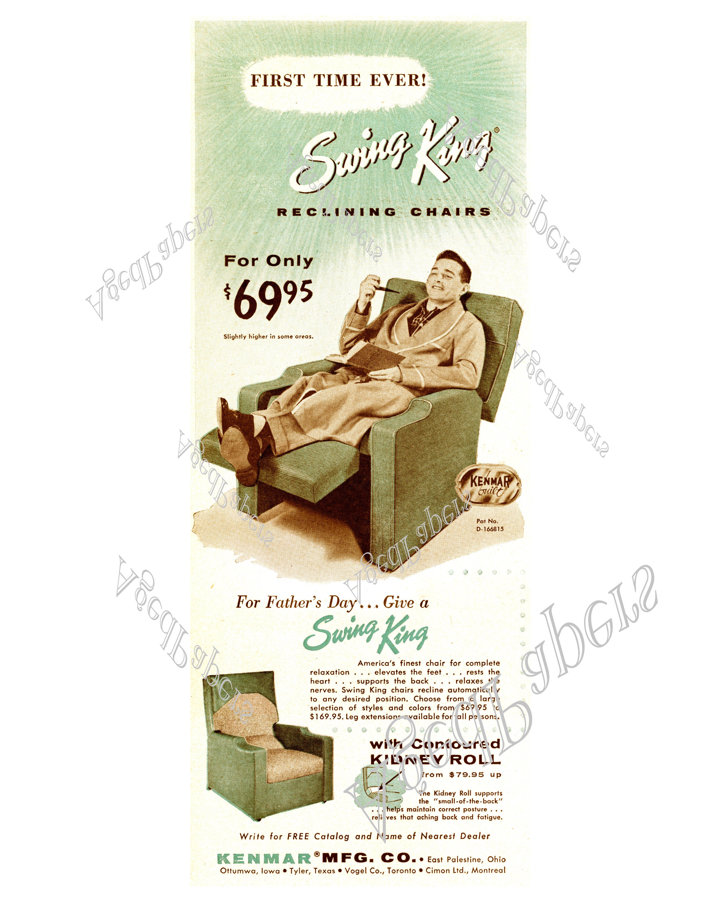 Sofa King Vintage Ad Digital Download-6.5x17 Print Size - Etsy