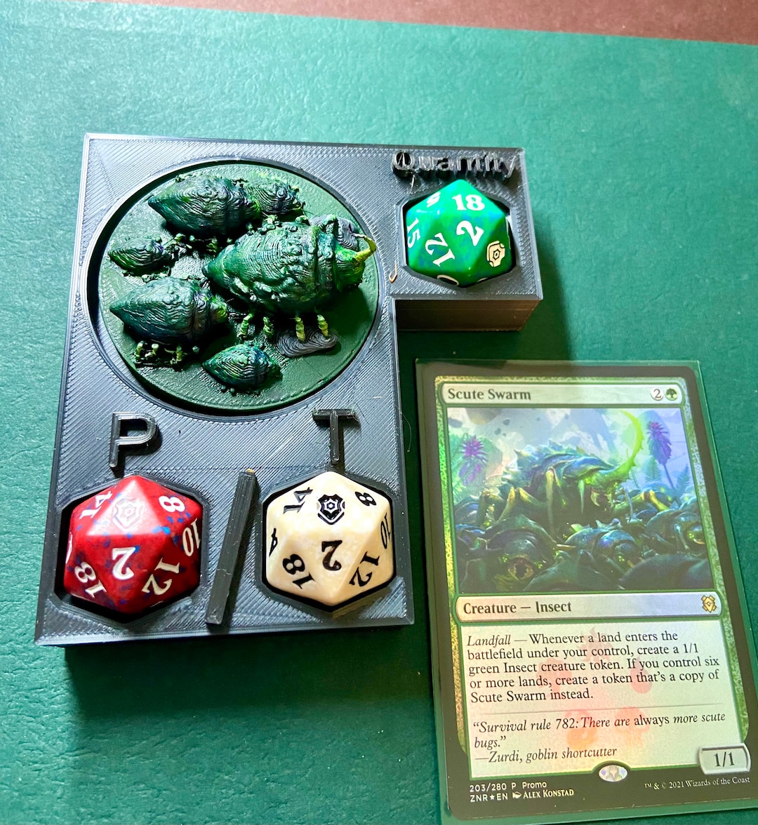 MTG Scute Swarm Paintable Token Miniature (use With Token Tray) - Etsy