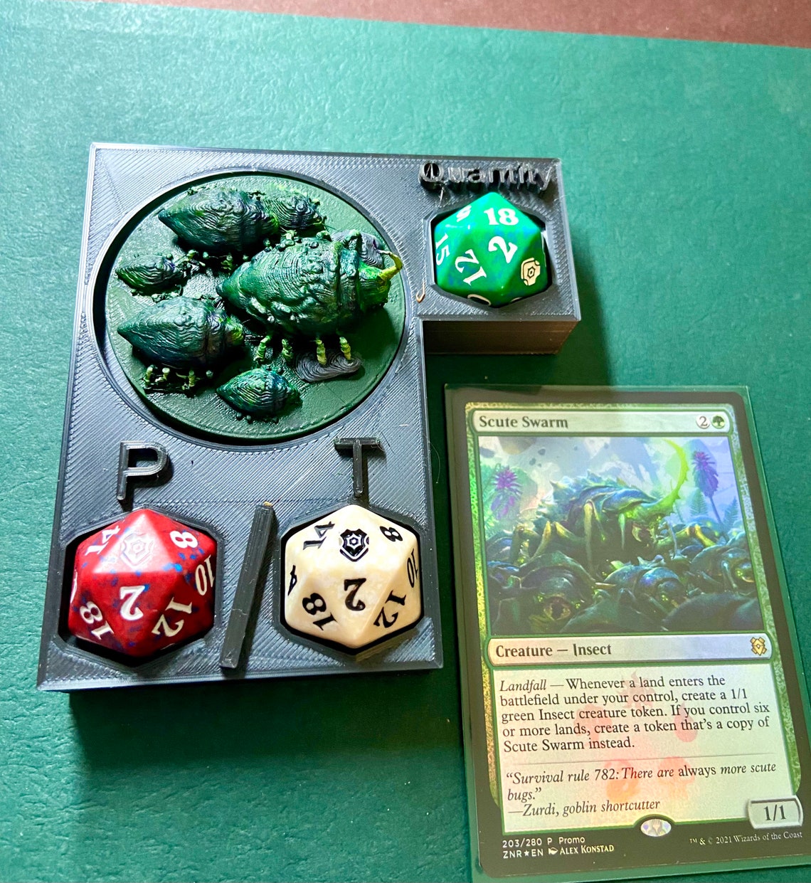 MTG Scute Swarm Paintable Token Miniature (use With Token Tray) - Etsy