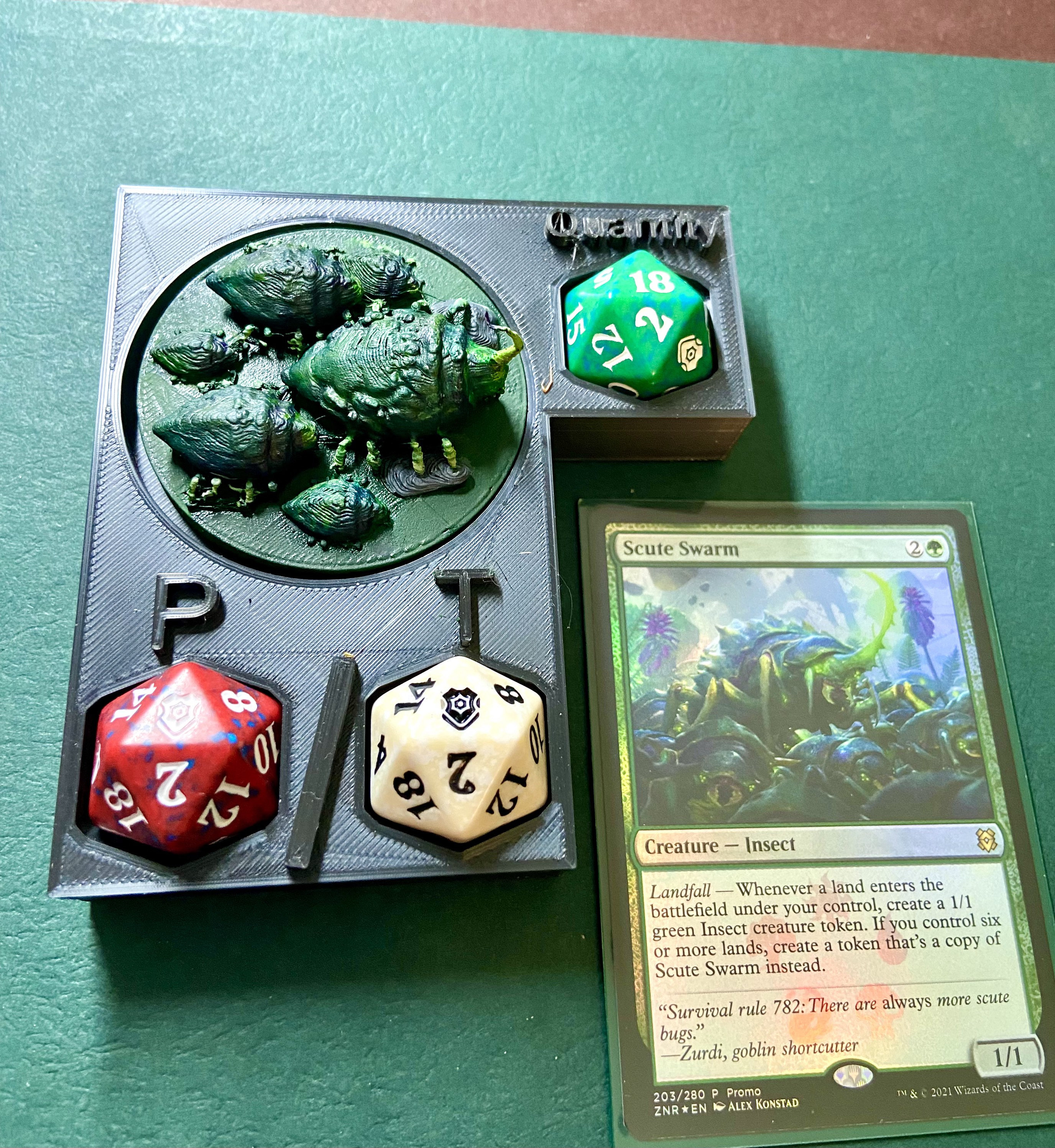 MTG Scute Swarm Paintable Token Miniature (use With Token Tray) - Etsy