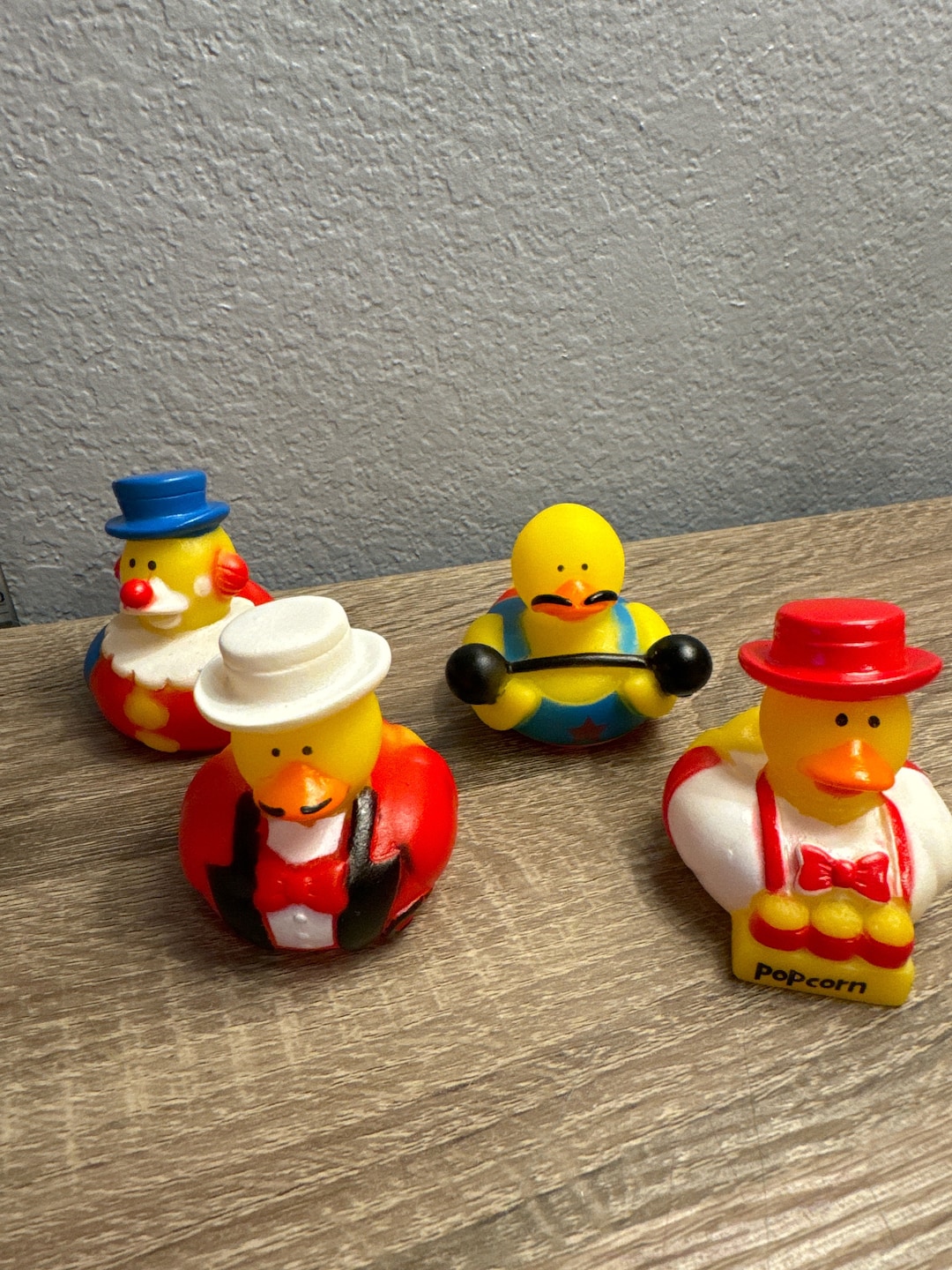 Carnival Rubber Duckies : Ringmaster, Clown or Muscle Duck. Individual ...