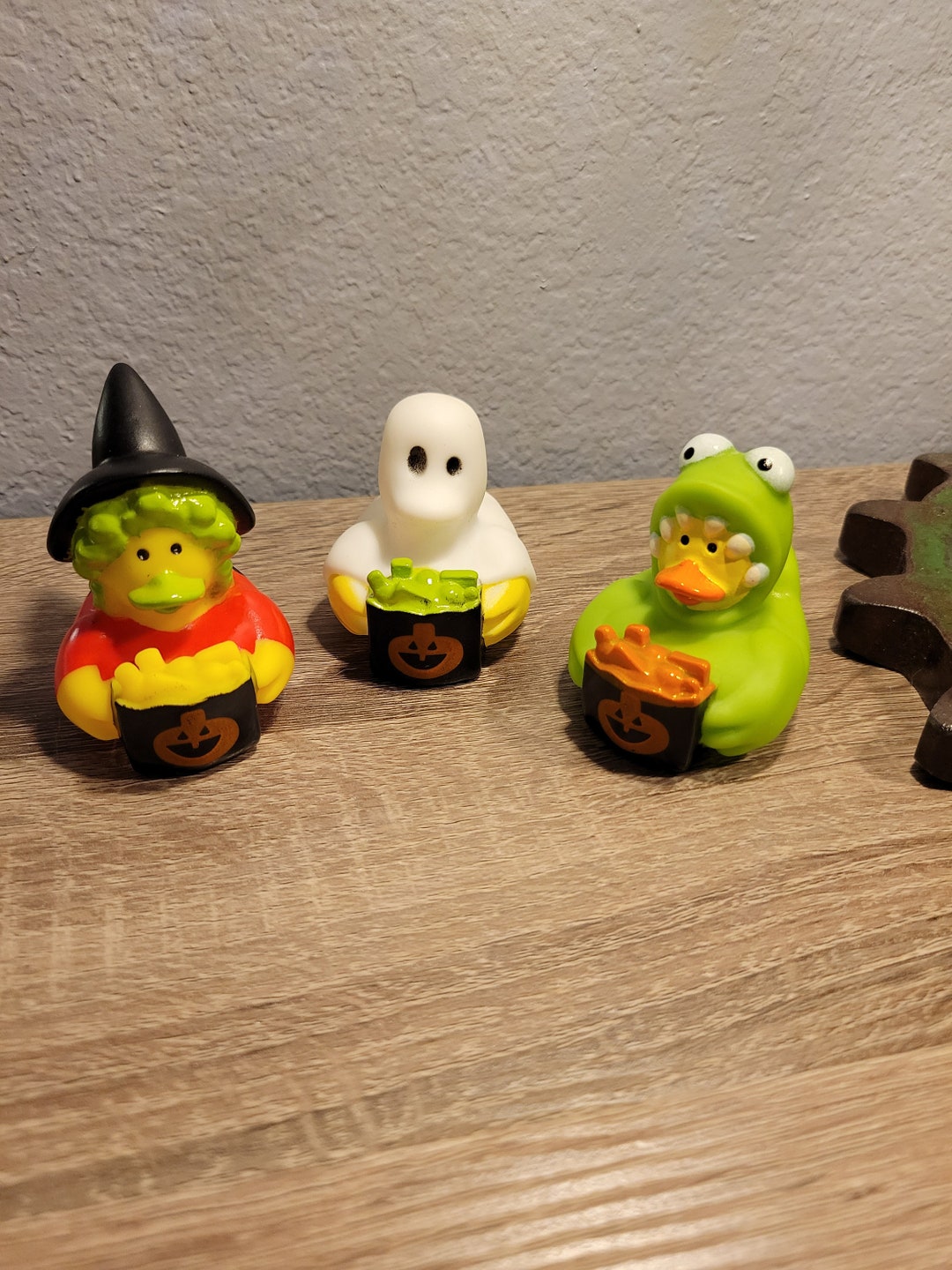 Halloween Rubber Duckies : Witch, Ghost or Dinosaur. Individual or Set ...