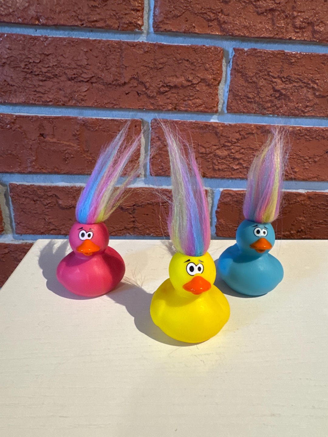Crazy Hair Rubber Duckies - Etsy