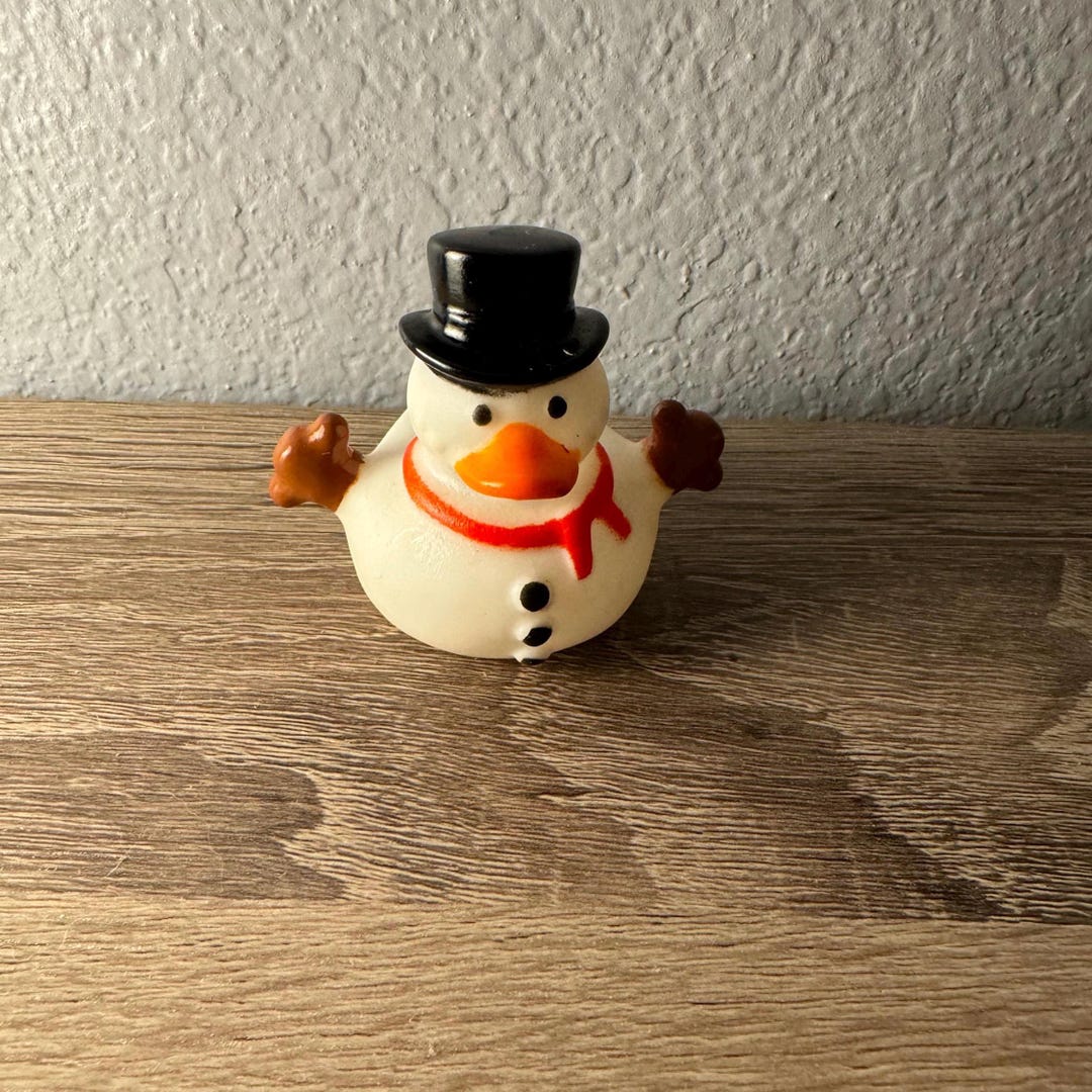 Snowman Rubber Duckies - Etsy