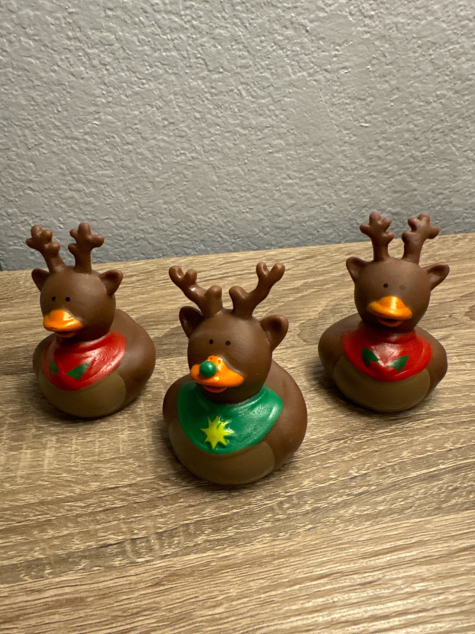 Reindeer Rubber Ducks Individual - Etsy