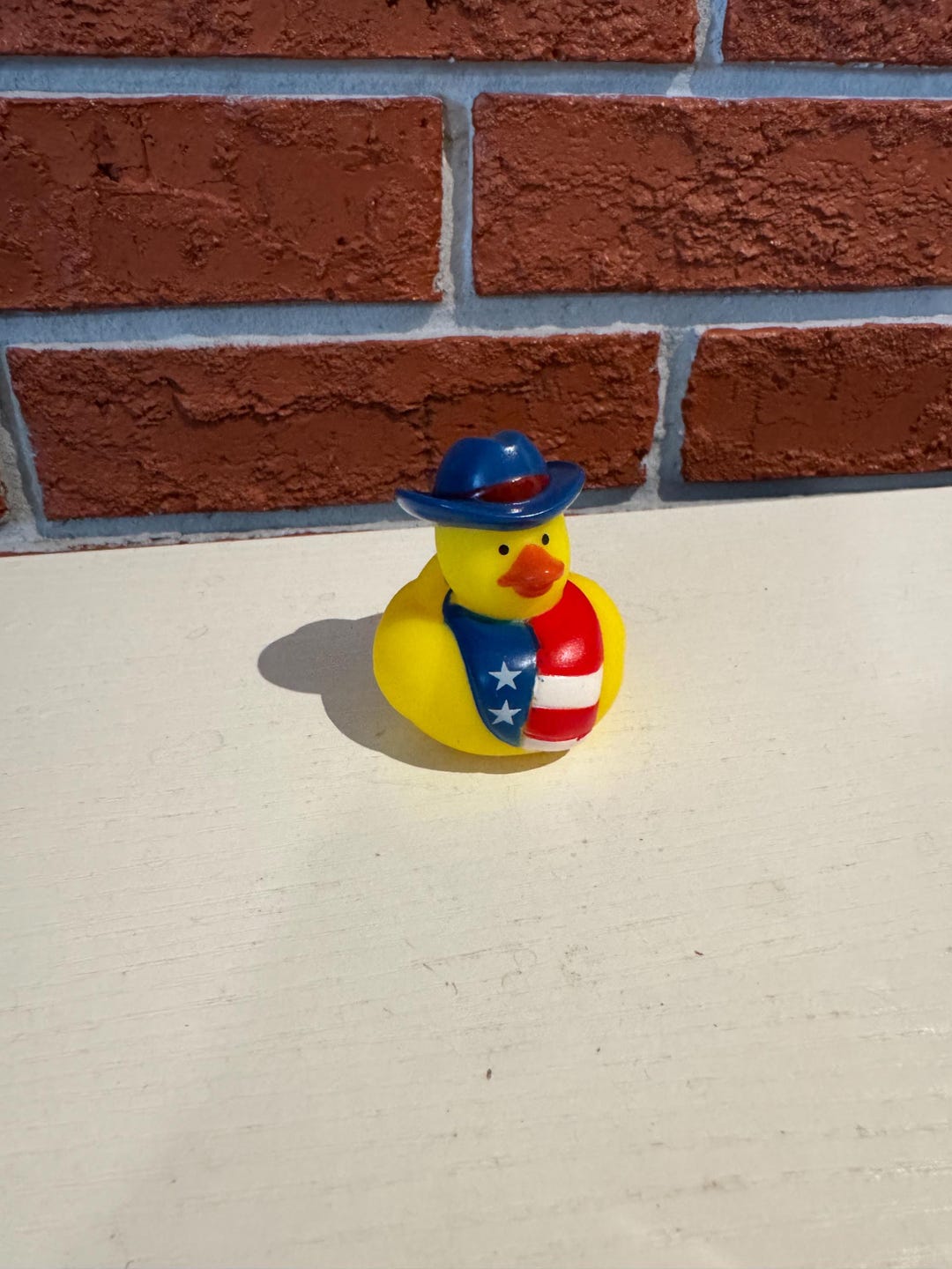 Cowboy Rubber Duck American Flag - Etsy