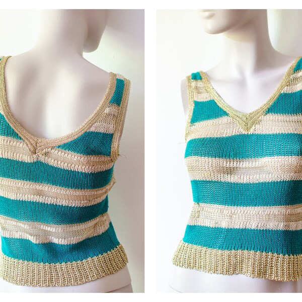 Turquoise Tank Top - Etsy