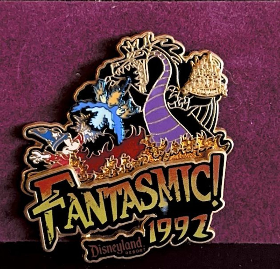 Disney Magical Milestones 1992 FANTASMIC! Opens Pin - Etsy