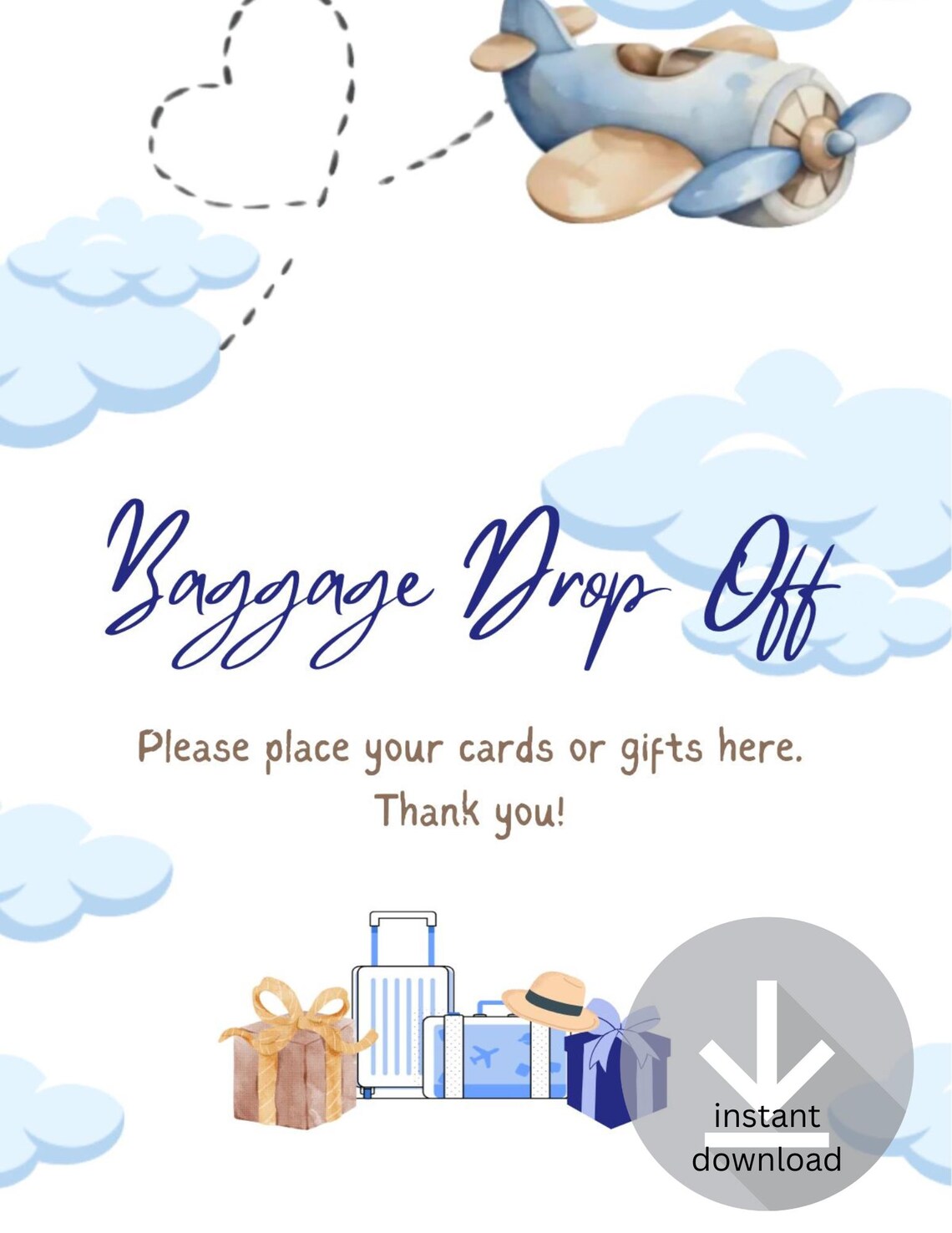 Airplane Signs Bundle: Travel Theme Decor (digital Download) - Etsy