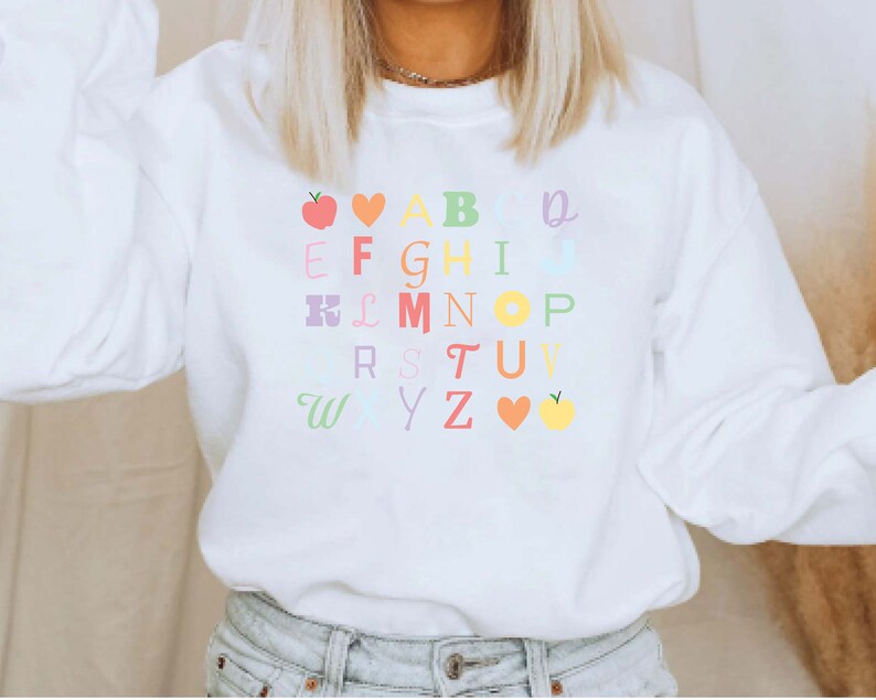 Teacher Abcs SVG Sublimation, Teacher Life Png, Teacher Svg, School ...