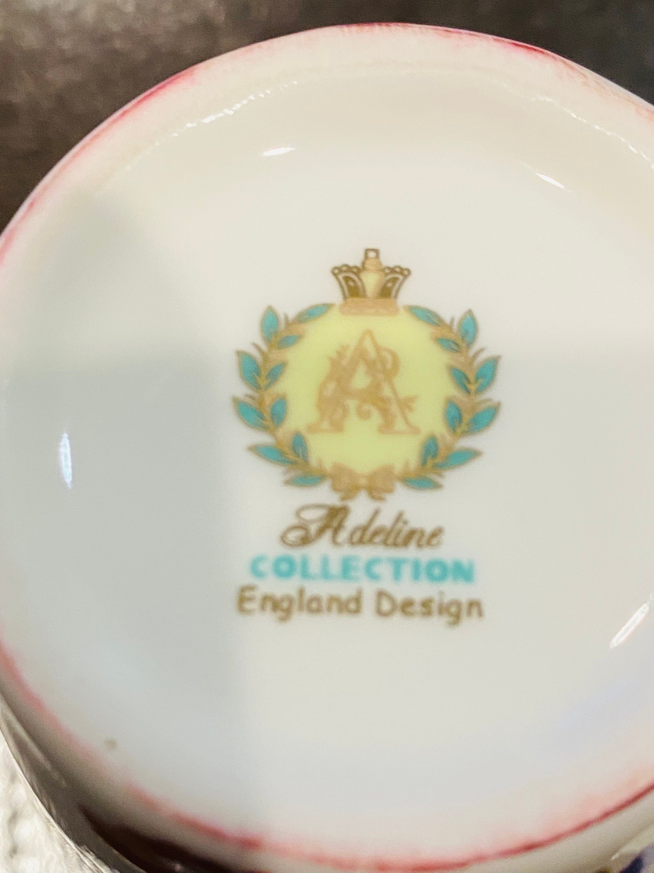 20% Sale Vintage Adeline Collection Tea Set Teacup Saucer & - Etsy