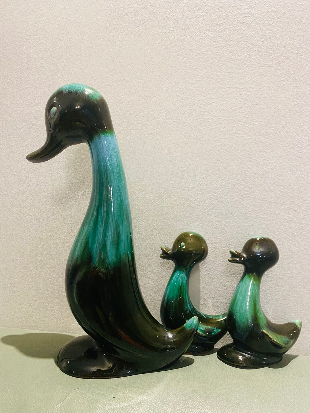 Vintage Blue Mountain Pottery Tall Duck Figurine 45 Dollars , AND ...