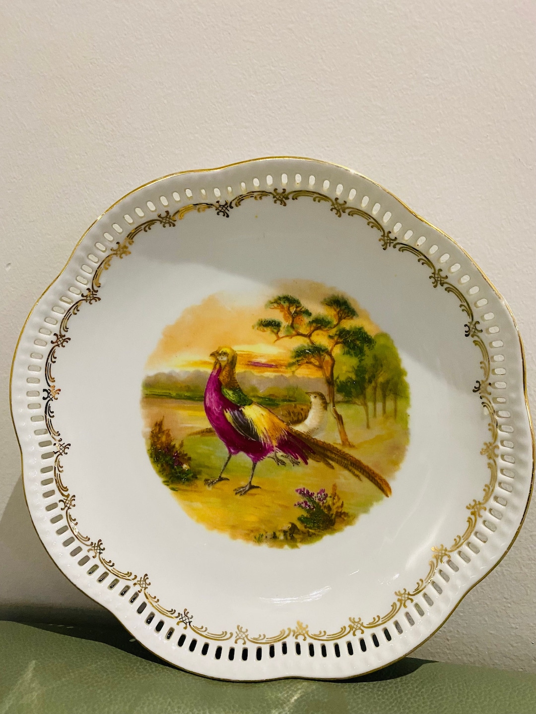 Vintage Porcelain Collector Plate, Schumann Arzberg Bavaria Germany ...