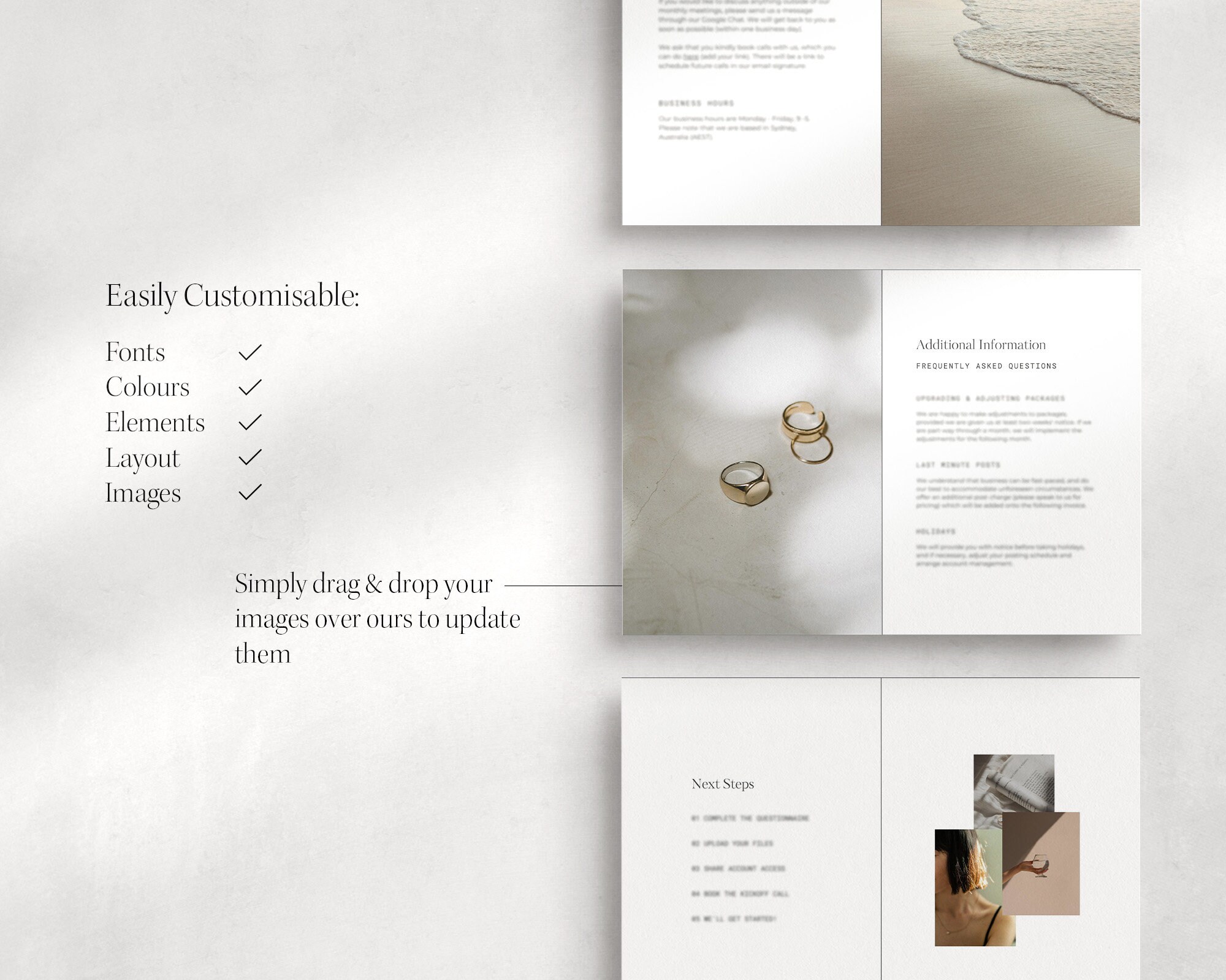 Social Media Manager Welcome Packet Template | Client Welcome Packet ...