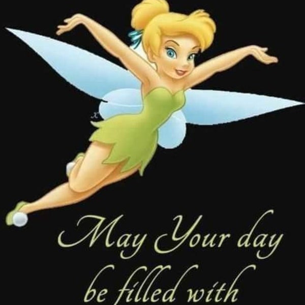 Tinker Bell Card - Etsy