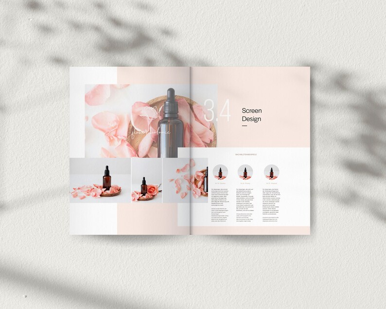 A5 Portfolio Template, Adobe Indesign, Project Presentation ...