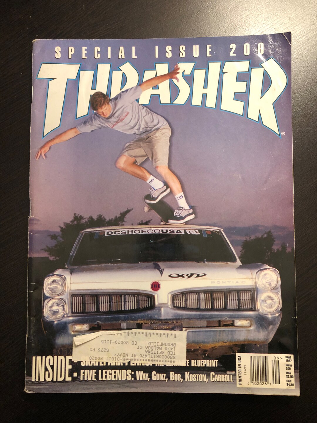 1997 Thrasher Magazine 200th ISSUE - Etsy