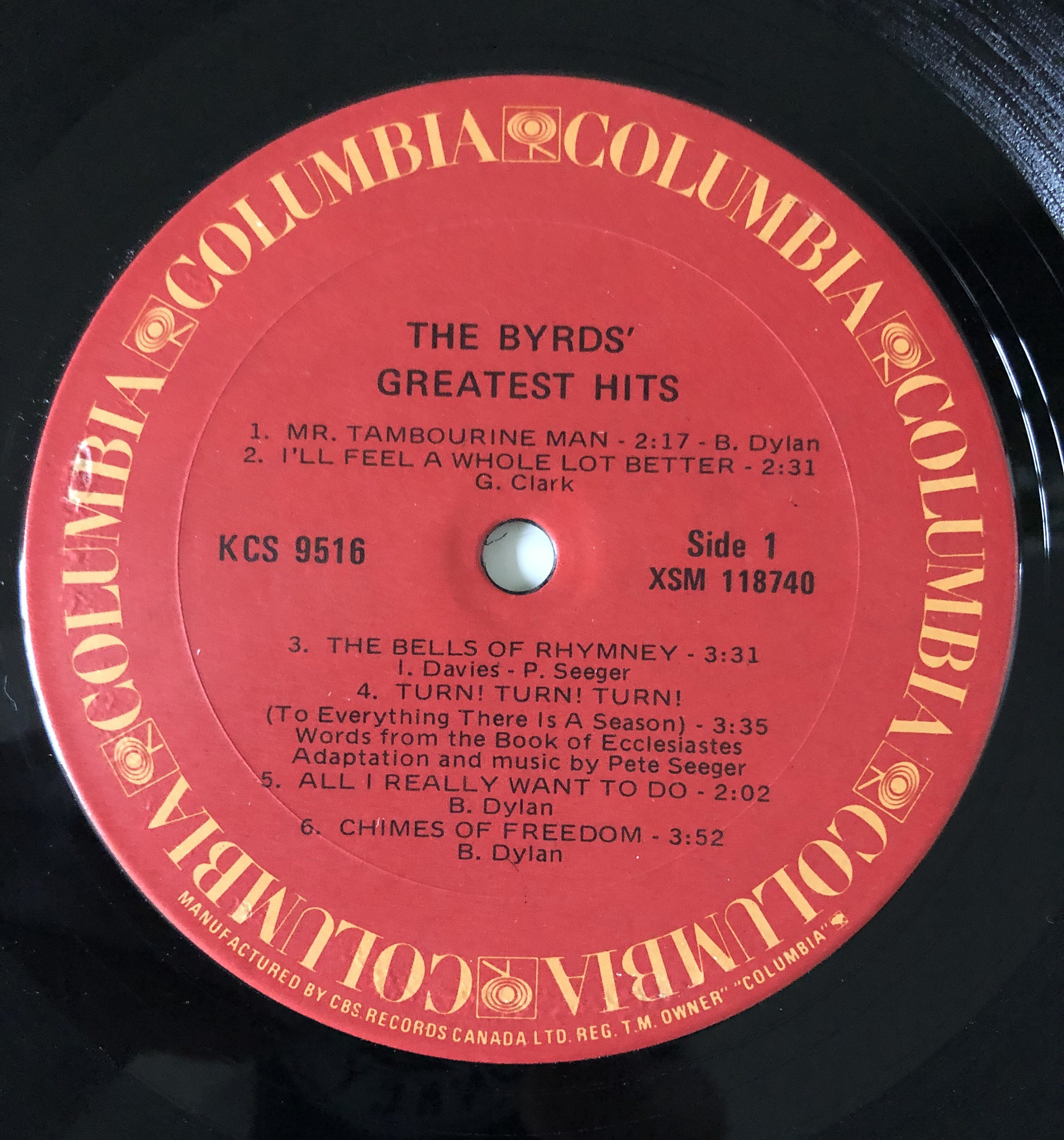 The Byrds Greatest Hits Original 60’s Vinyl Excellent! - Etsy