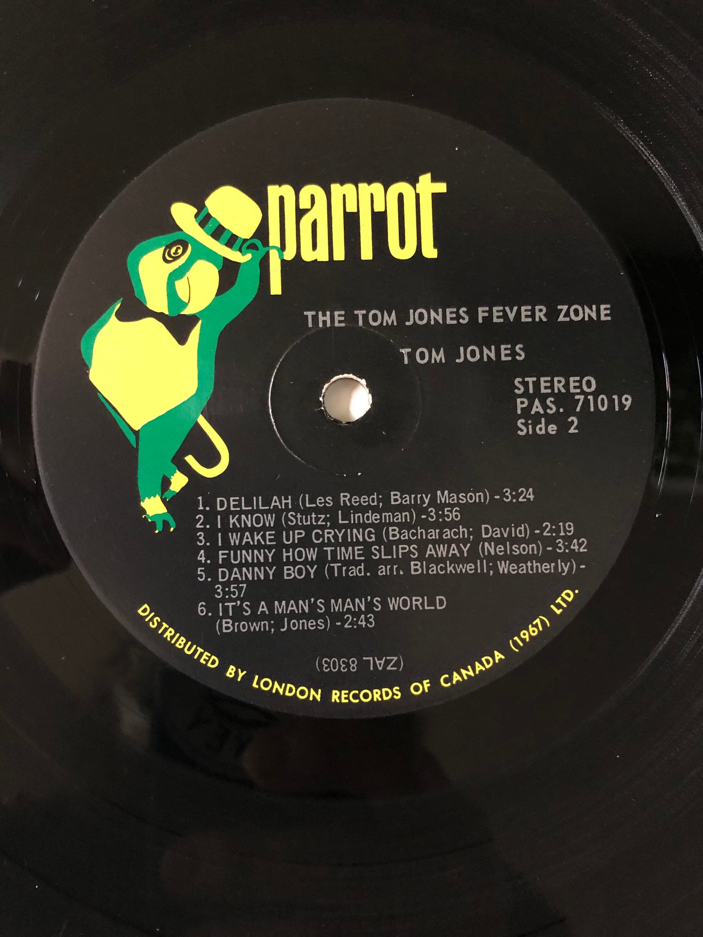 70’s TOM JONES Fever Zone "delilah" - Etsy