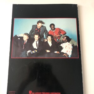 SIMPLY RED the Words Music & Picture Songbook 1987 Including Cassette ...