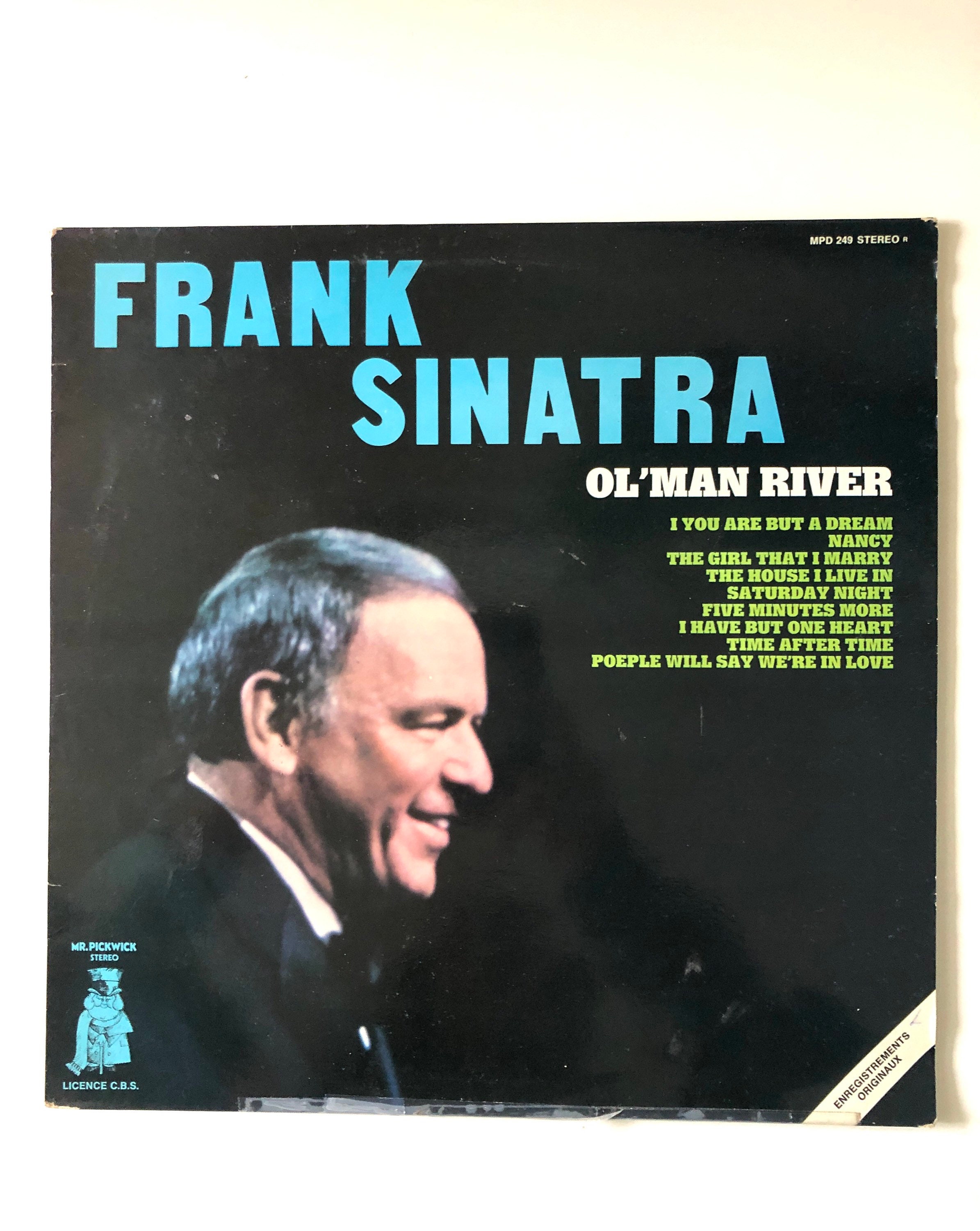 Frank Sinatra Ol Man River 60s Vinyl Excellent - Etsy