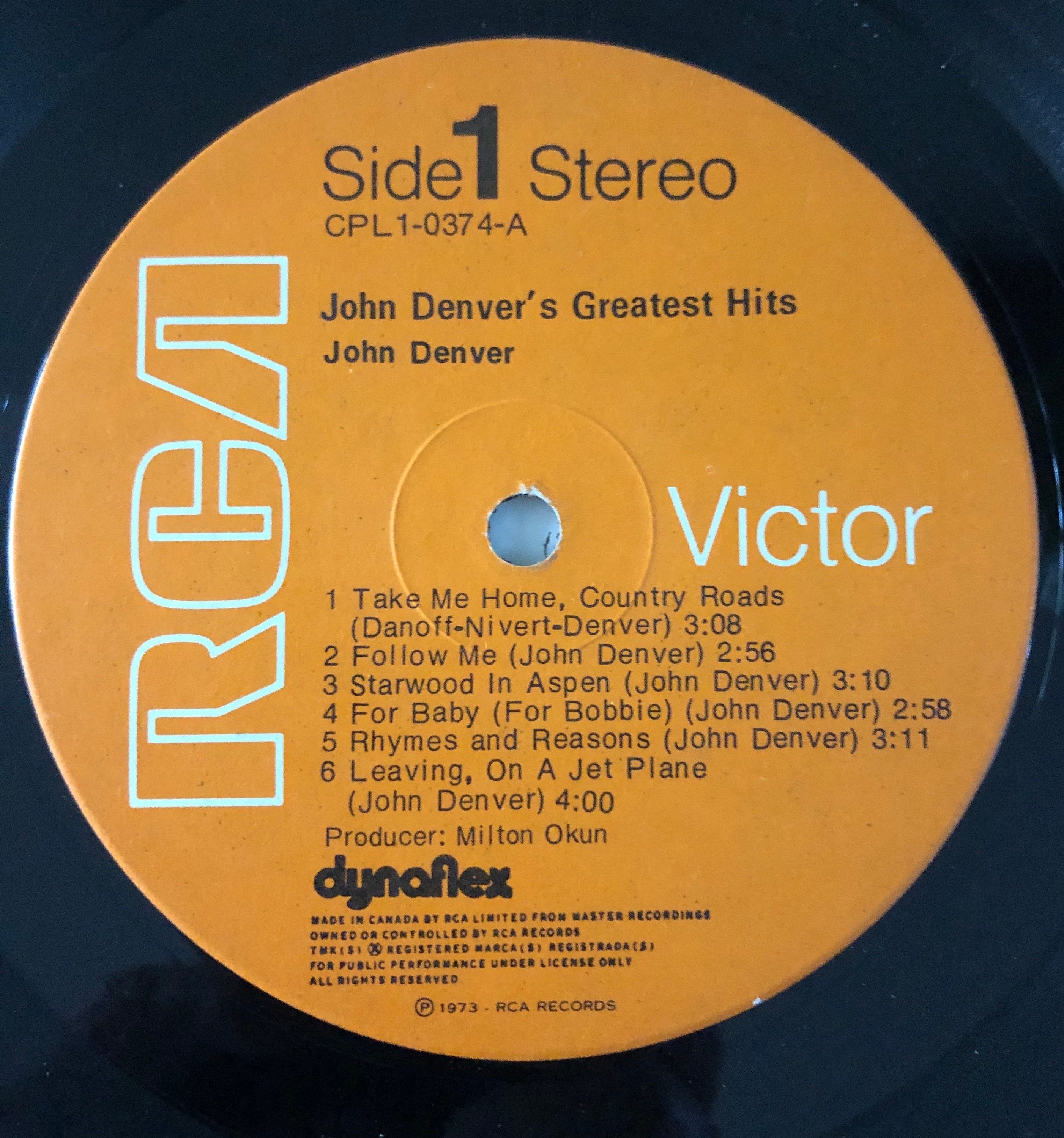 JOHN DENVER’S Greatest Hits - Etsy