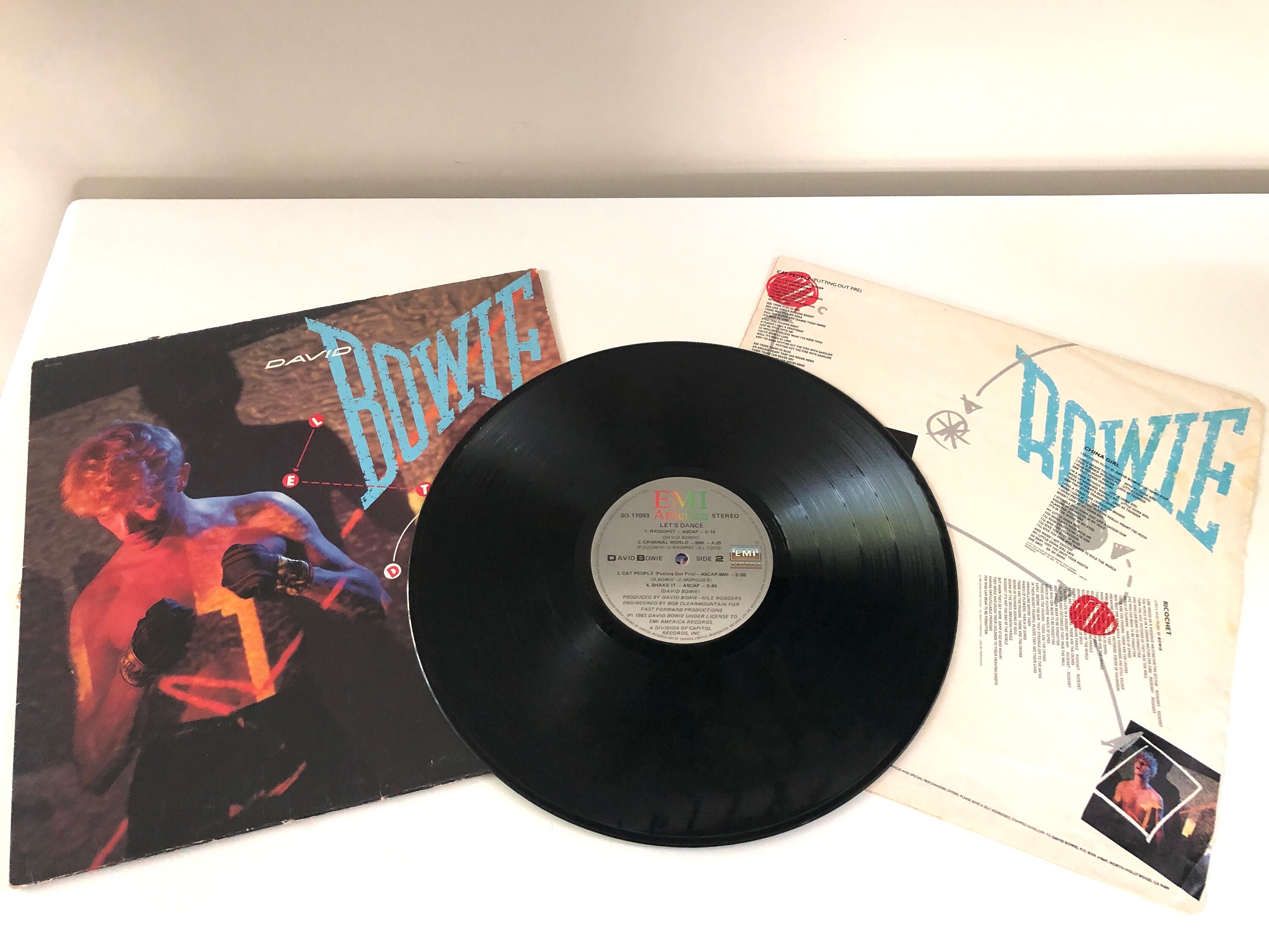 DAVID BOWIE Let’s Dance 1983 Vinyl Excellent! - Etsy