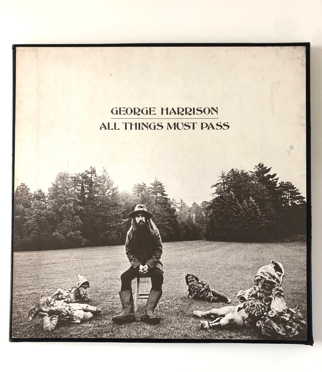 GEORGE HARRISON All Things Must Pass 3 Lp Apple STCH-639 Records 70's ...