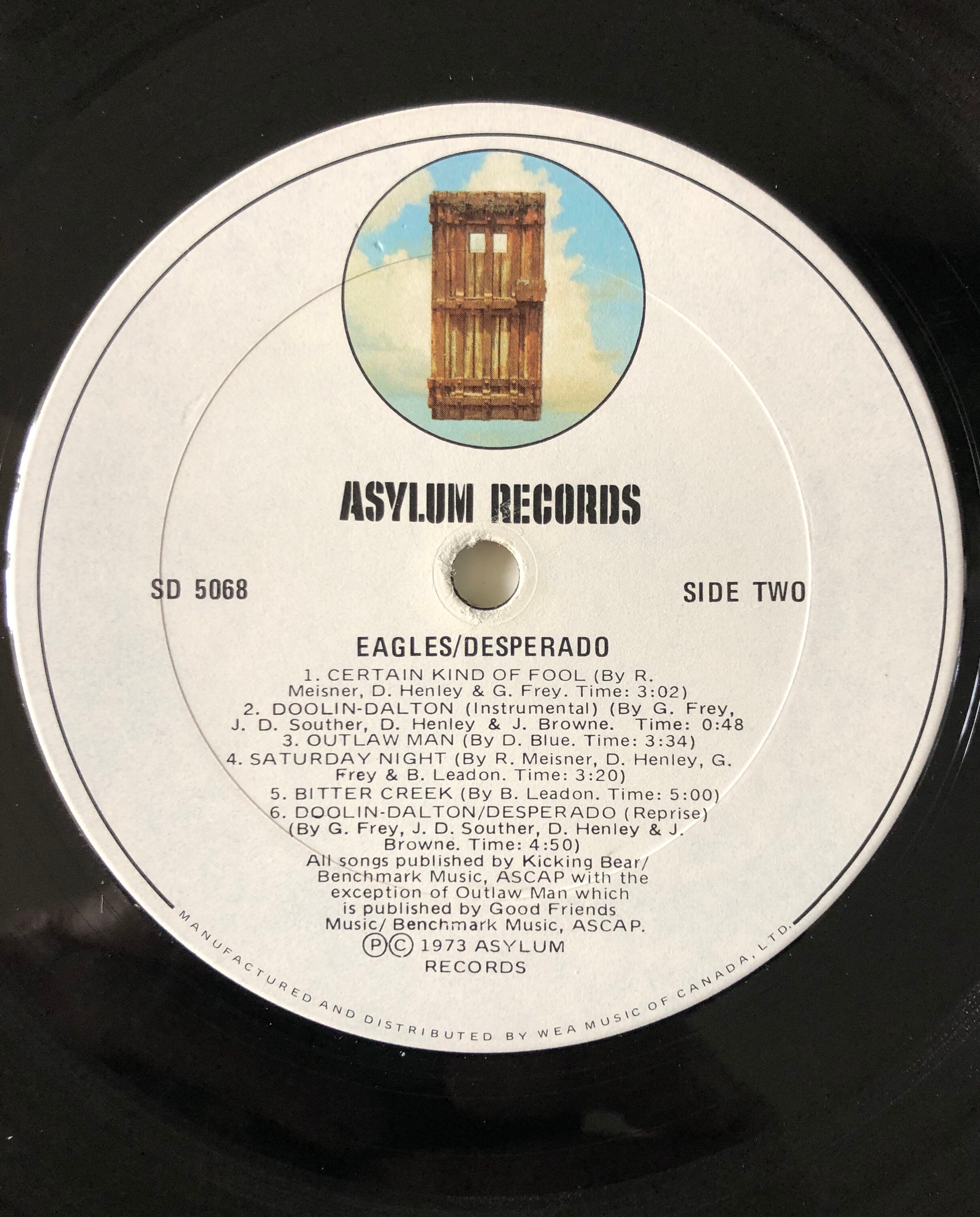 1973 EAGLES Desperado - Etsy