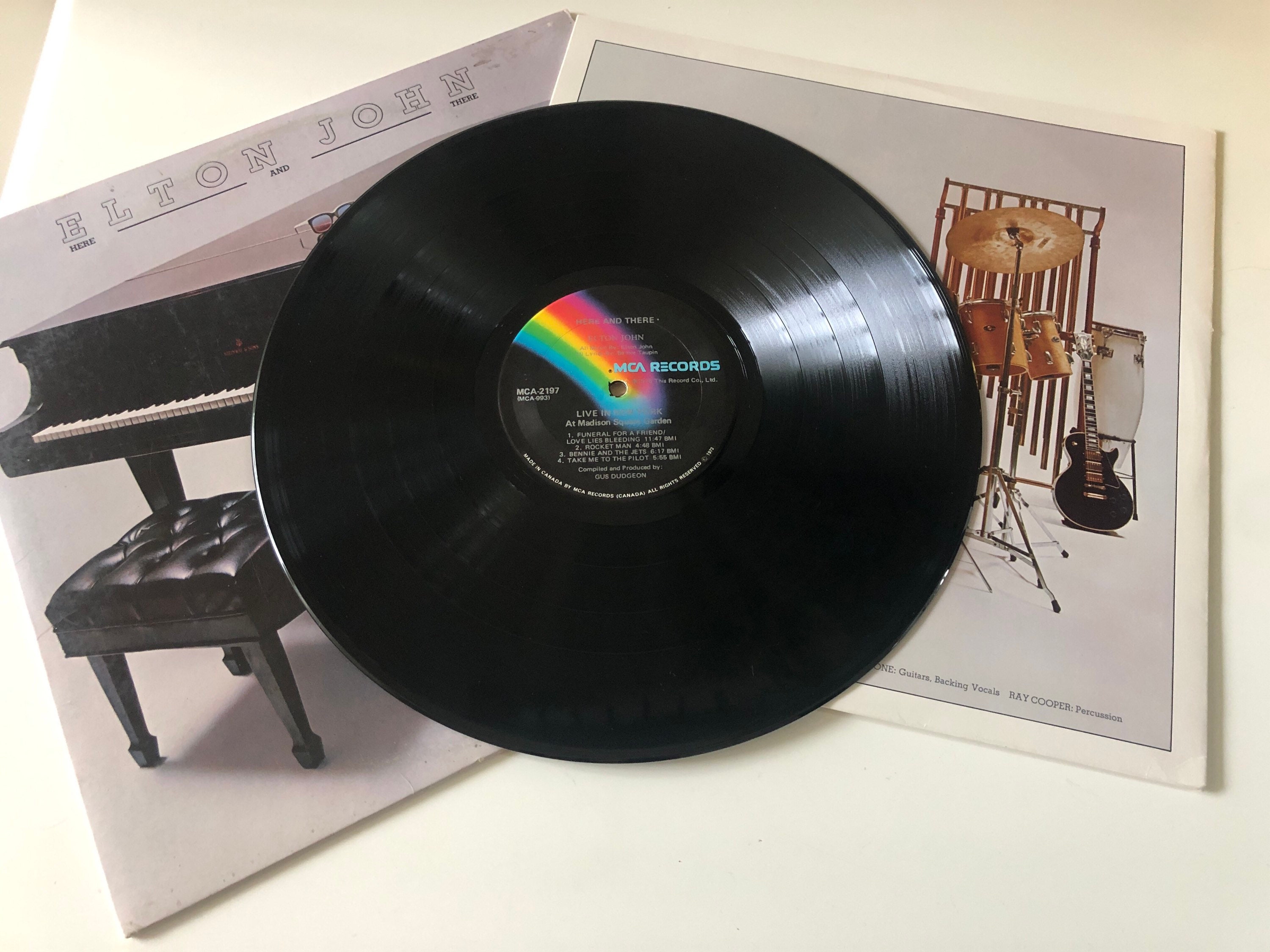 ELTON JOHN Here and There 1976 Live in New York - Etsy