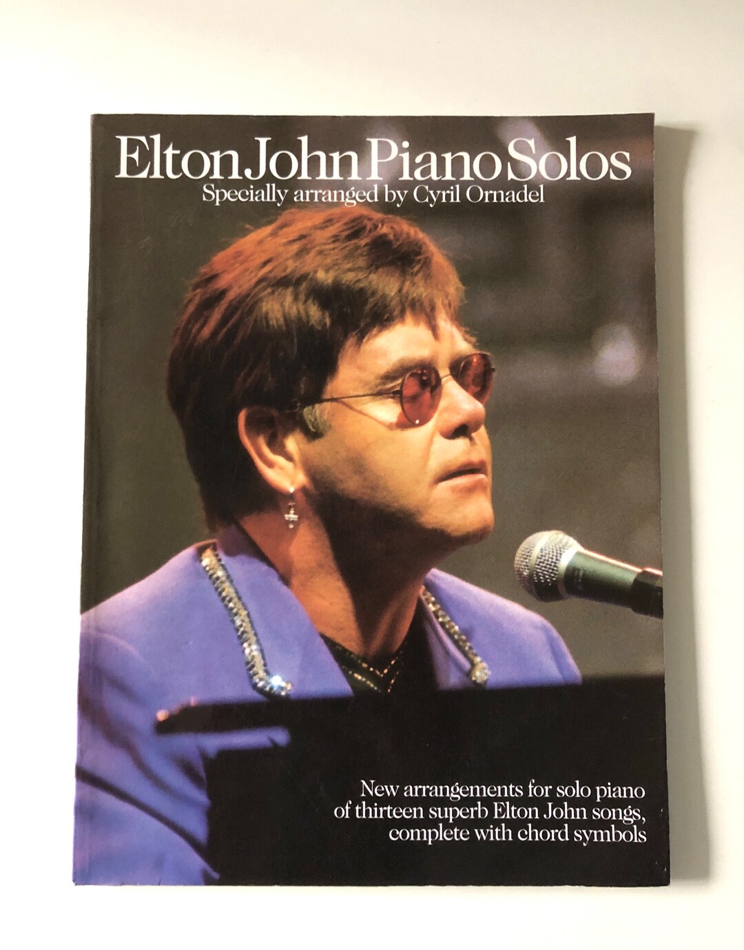 Elton John Piano Solo Music Book Etsy