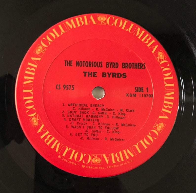 THE BYRDS the Notorious Byrd Brothers 1968 Vinyl Excellent! - Etsy