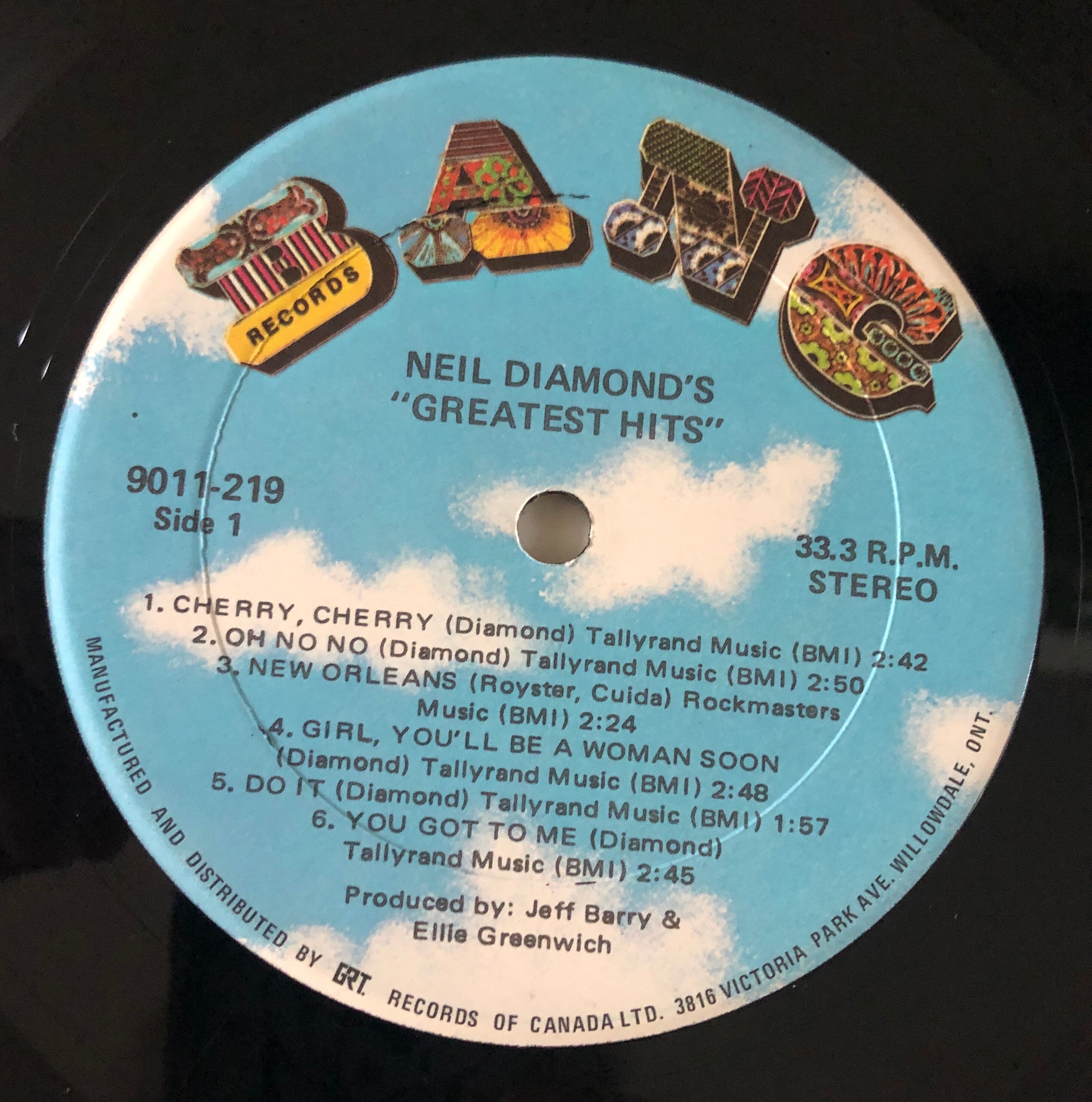 NEIL DIAMOND’S Greatest Hits 1968 Vinyl Excellent! - Etsy