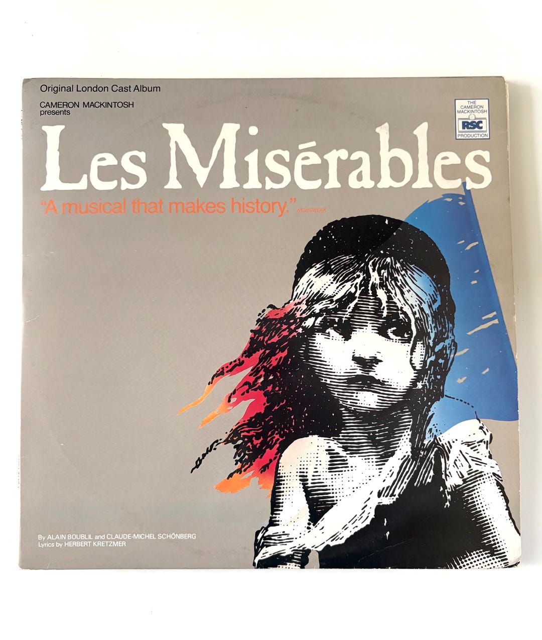 Les Miserables Musical Original London Cast Album Soundtrack 2 Albums ...