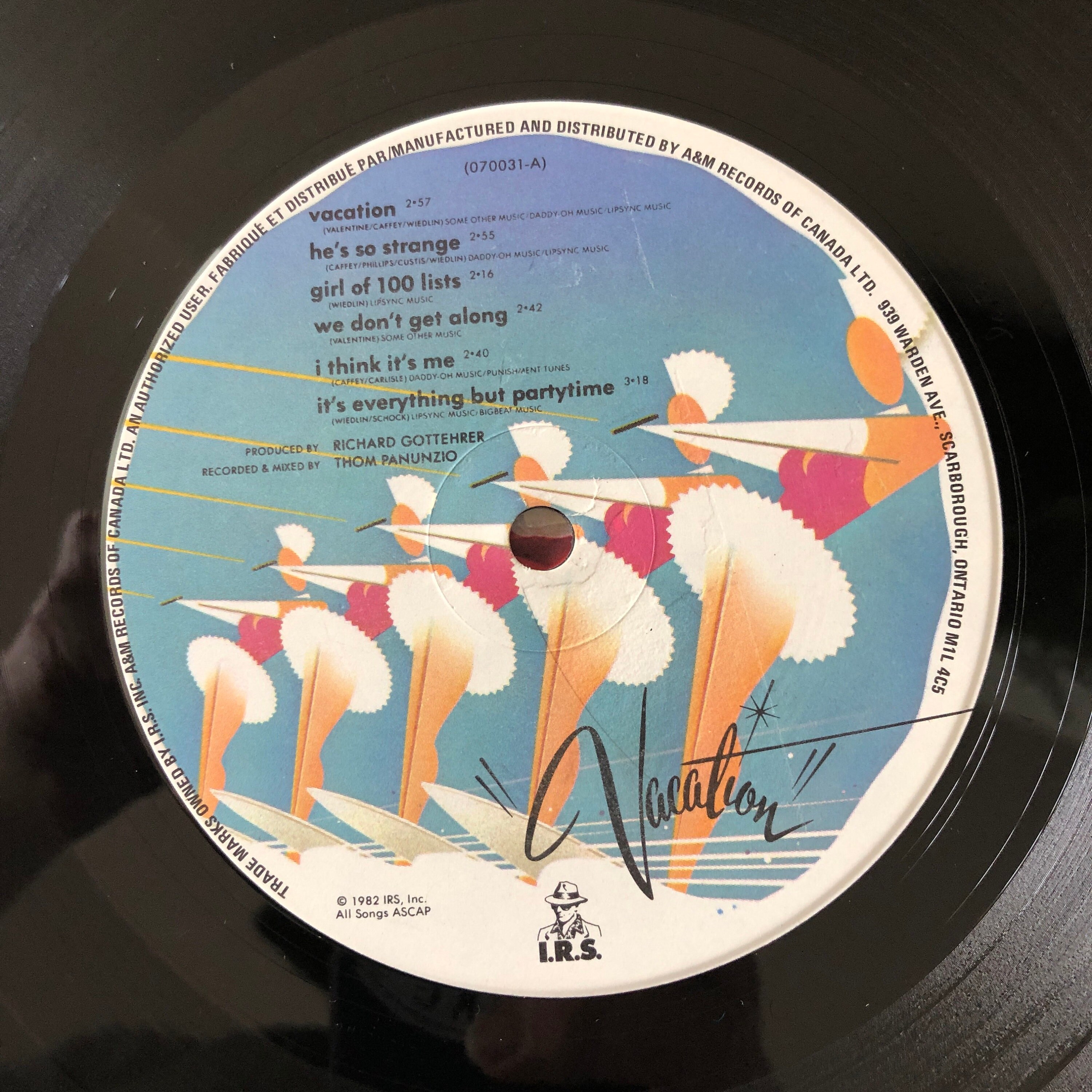 GO GO’S Vacation Album 80's Vinyl Excellent - Etsy
