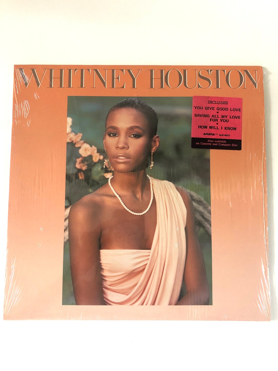 WHITNEY HOUSTON 80's Self Titled Vinyl Excellent! - Etsy