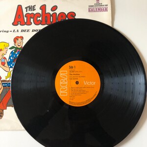 1968 THE ARCHIES Lp Featuring La Dee Down Down Vintage Vinyl in ...