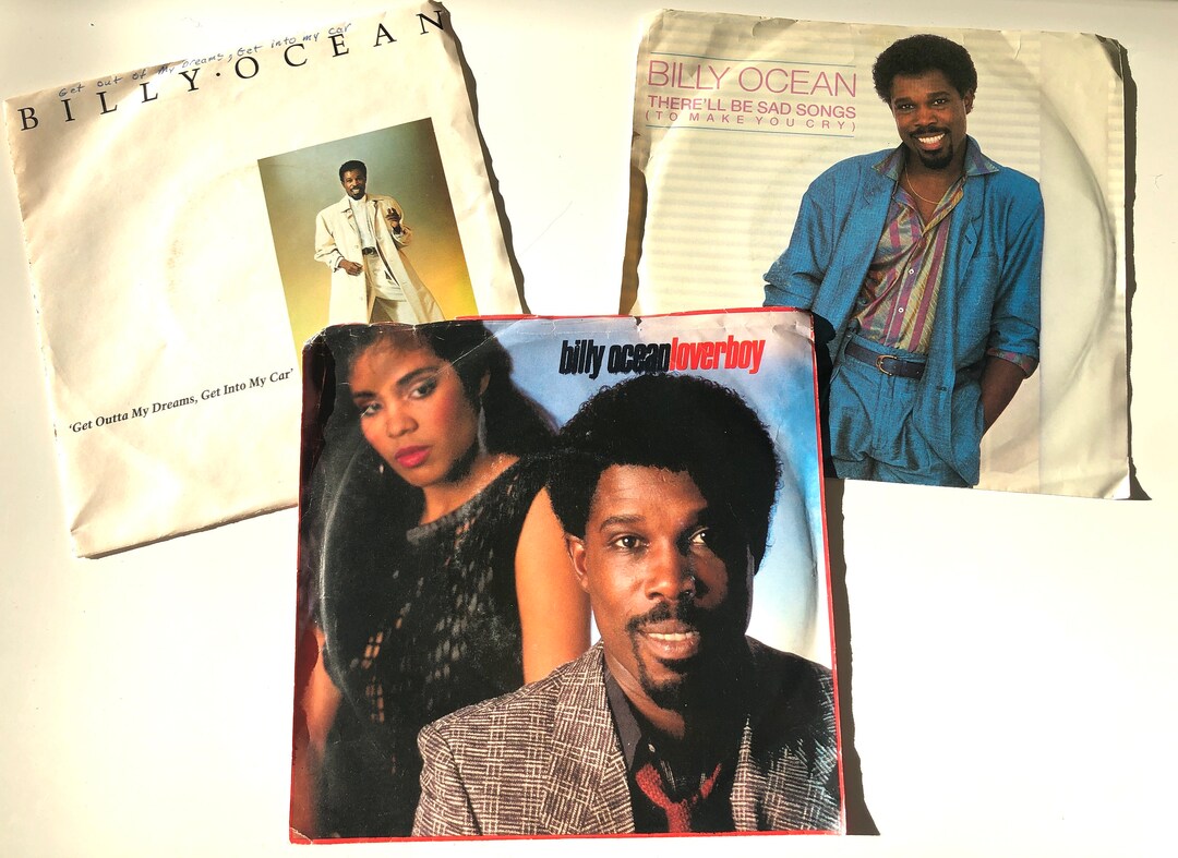 3 Billy Ocean 45 RPM Records 90s 'selling Together' - Etsy