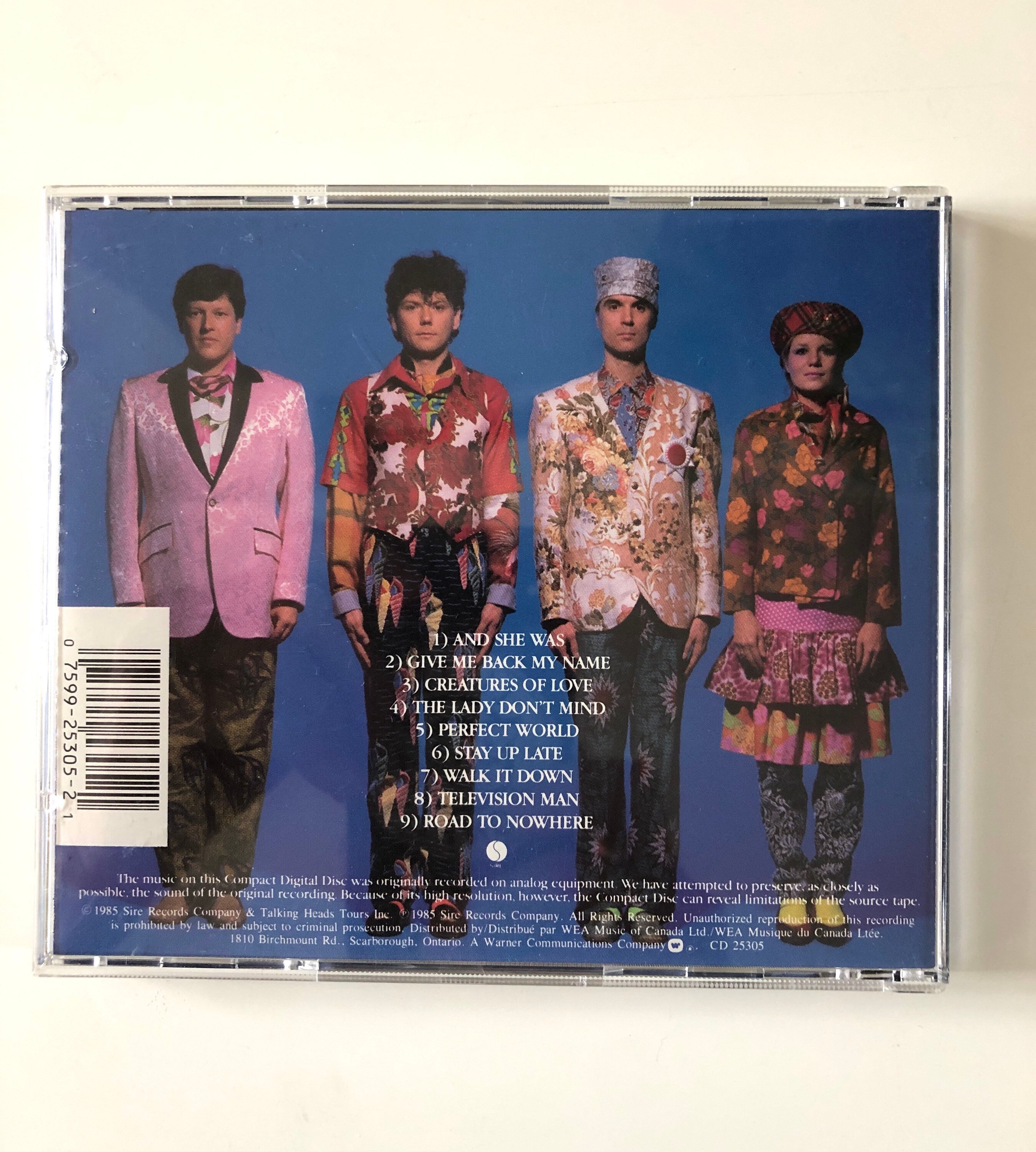 Talking Heads Little Creatures 80's CD Excellent - Etsy