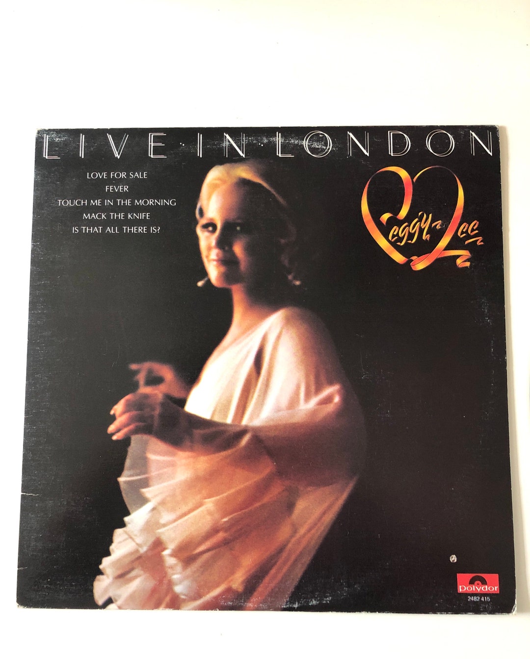 Rare HTF PEGGY LEE Live in London! - Etsy